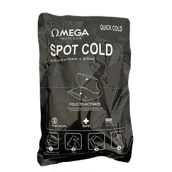 OMEGA INSTANT COLD PACK SINGLE USE LARGE SIZE, 2 PACKS – omega